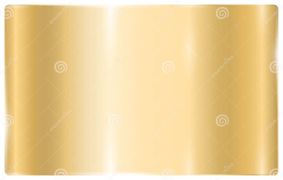 Metallic Gold Gradient. a Plate with a Foil Texture. a Pattern of Shiny ...