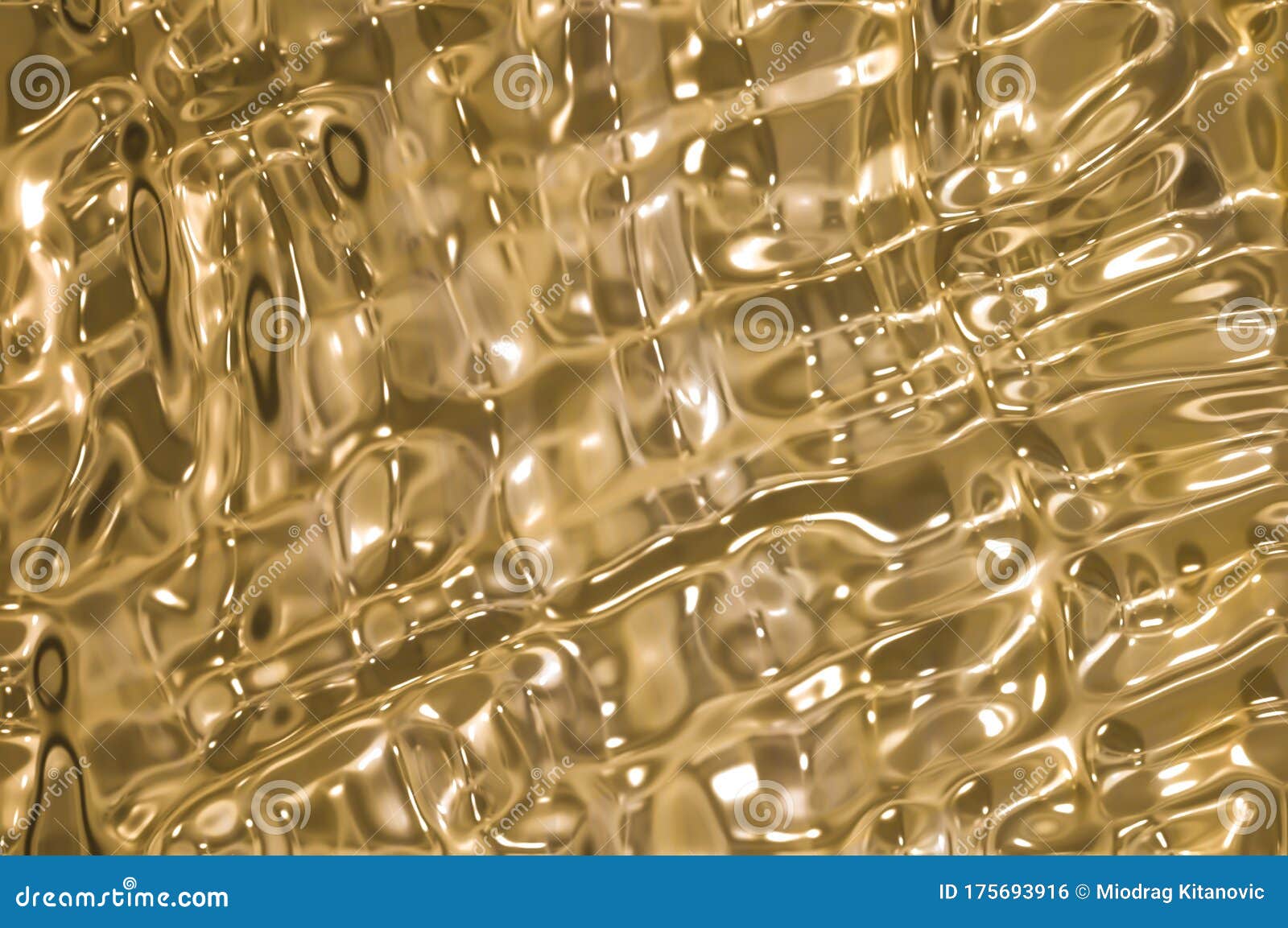 Metallic Gold Wavy Background Stock Photo - Image of light, computer ...