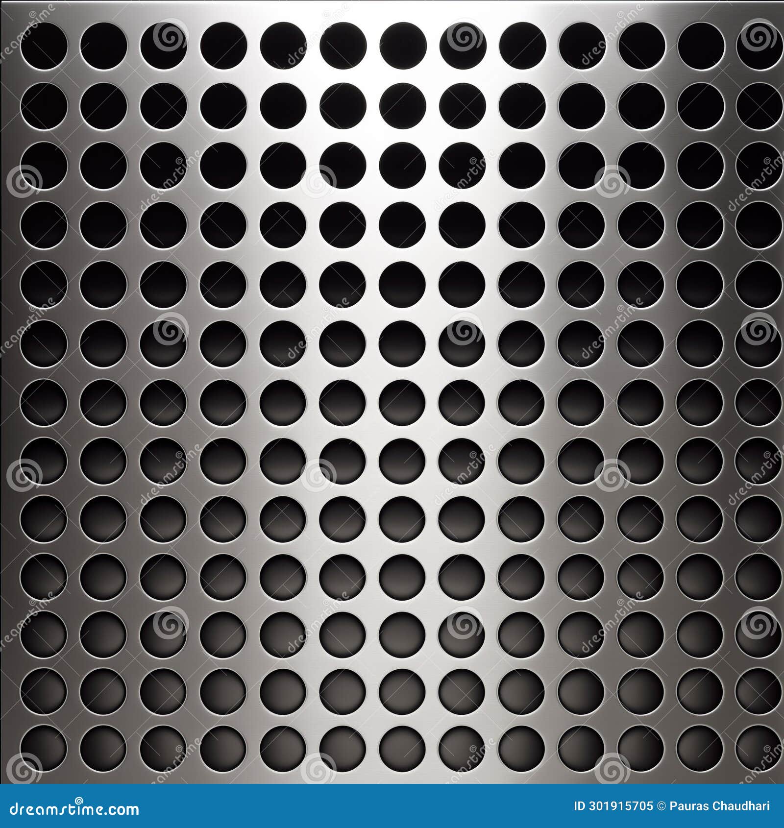 Metallic Gradient Perforated Sheet Stock Illustration - Illustration of ...