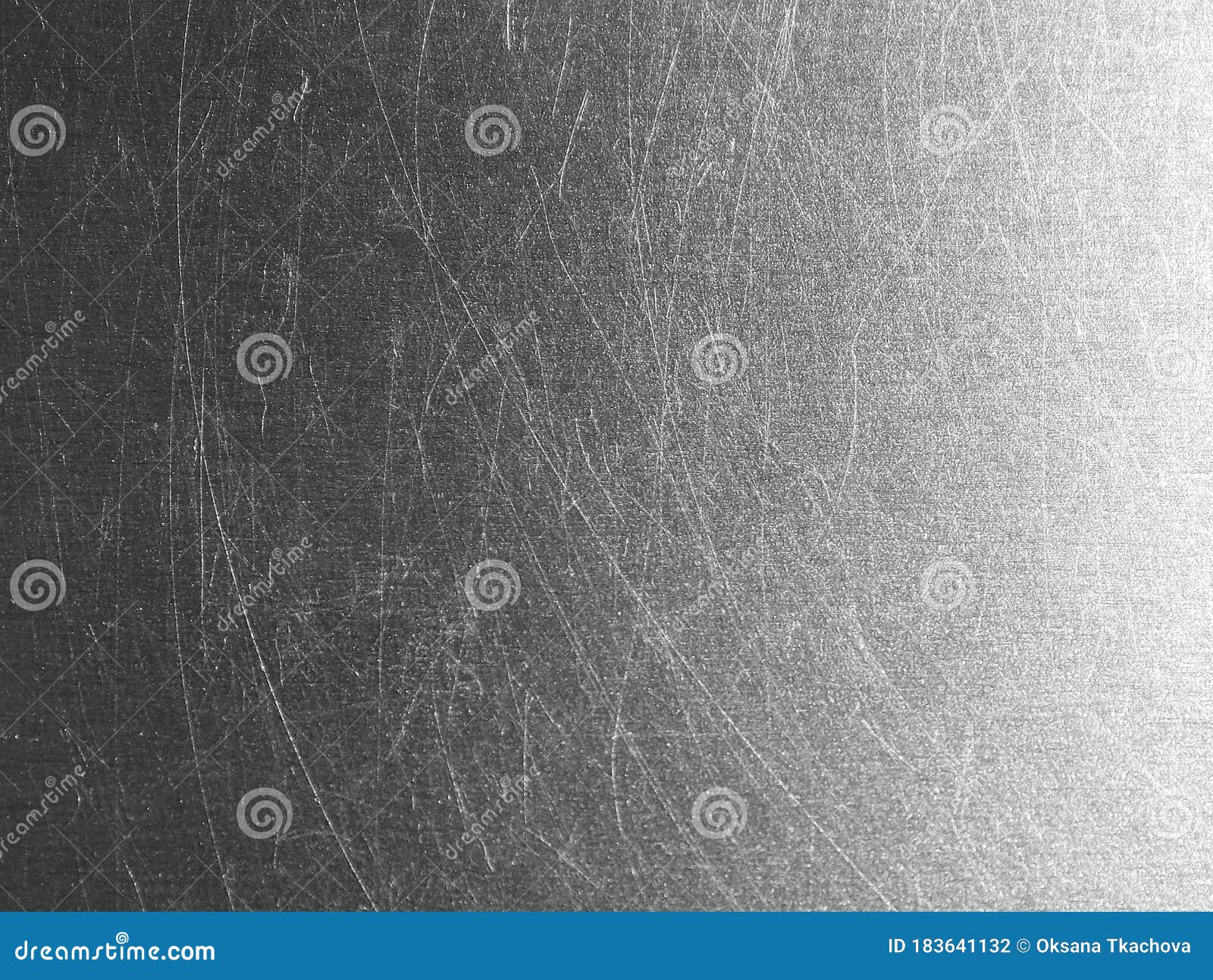 Metallic Gray Gradient Background with Thin Scratches Stock Photo ...