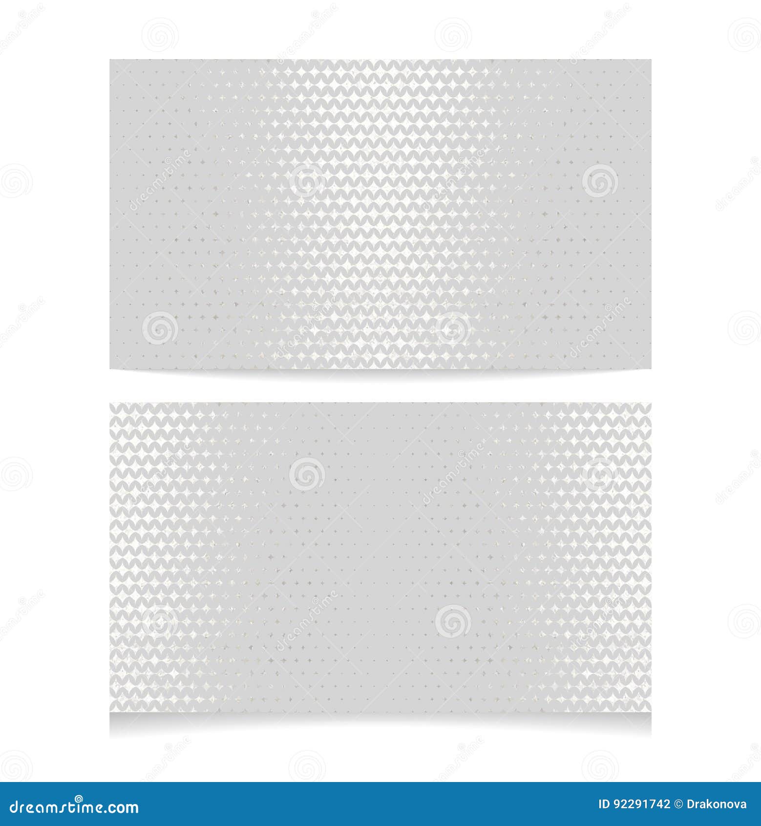 Metallic Halftone Business Card Stock Vector - Illustration of grunge ...