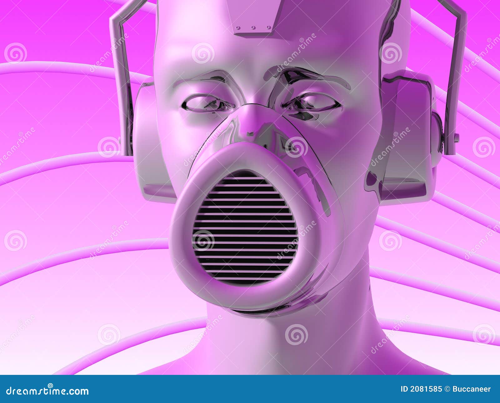 Metallic head stock illustration. Illustration of metallic - 2081585