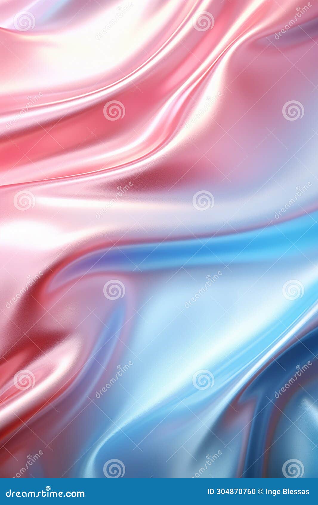 Metallic Iridescent Abstract Pastel Colored Liquid Background. Stock ...