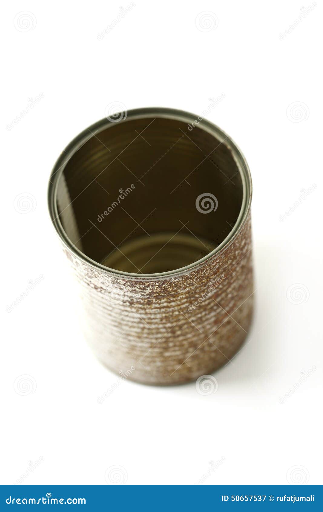 Metallic jar stock image. Image of recycled, empty, white - 50657537