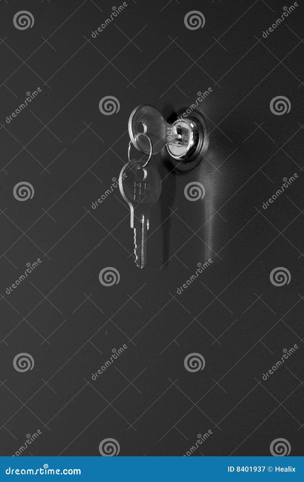 Metallic key stock image. Image of close, gray, equipment - 8401937