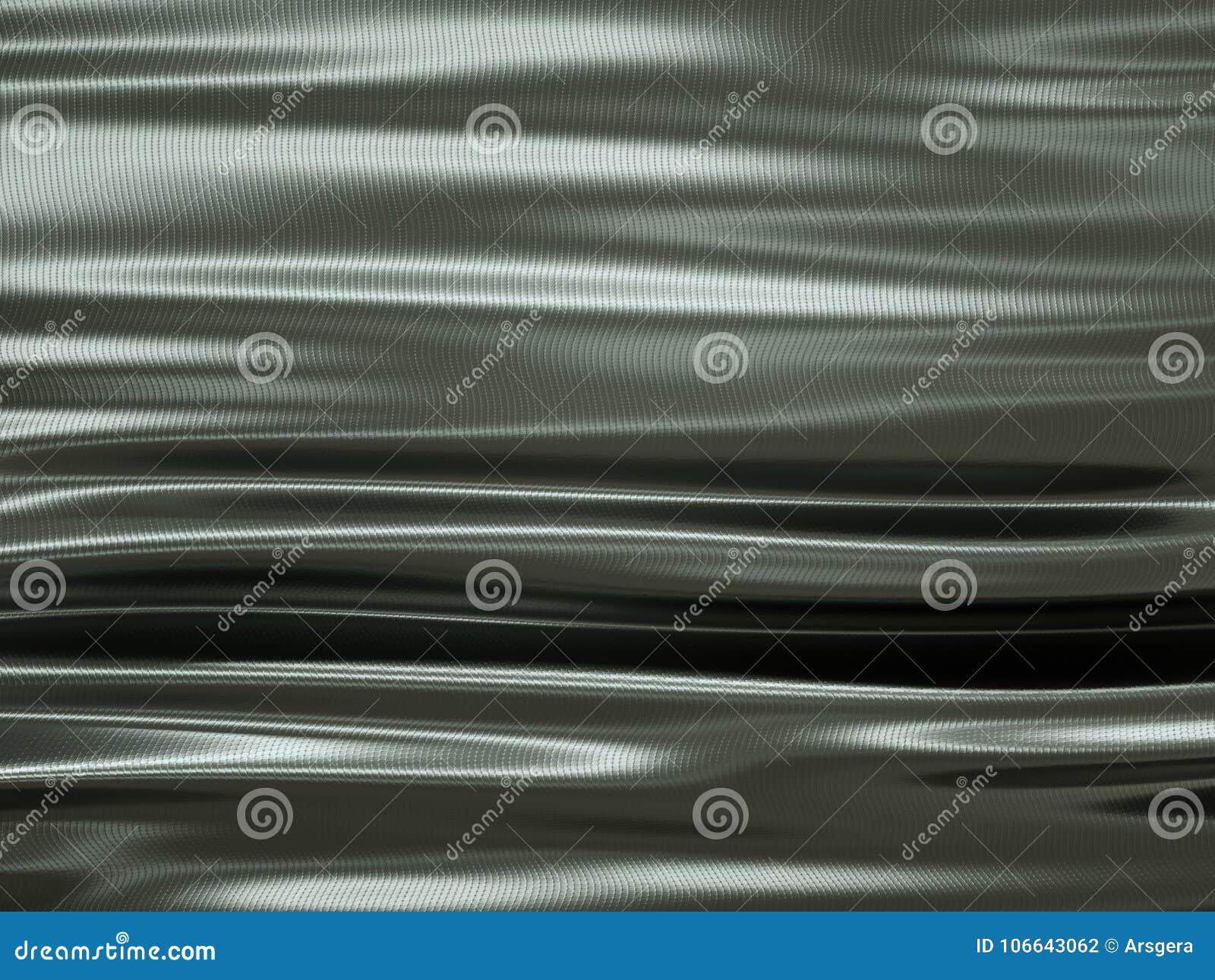 Metallic Material Waves and Ripples Stock Illustration - Illustration ...