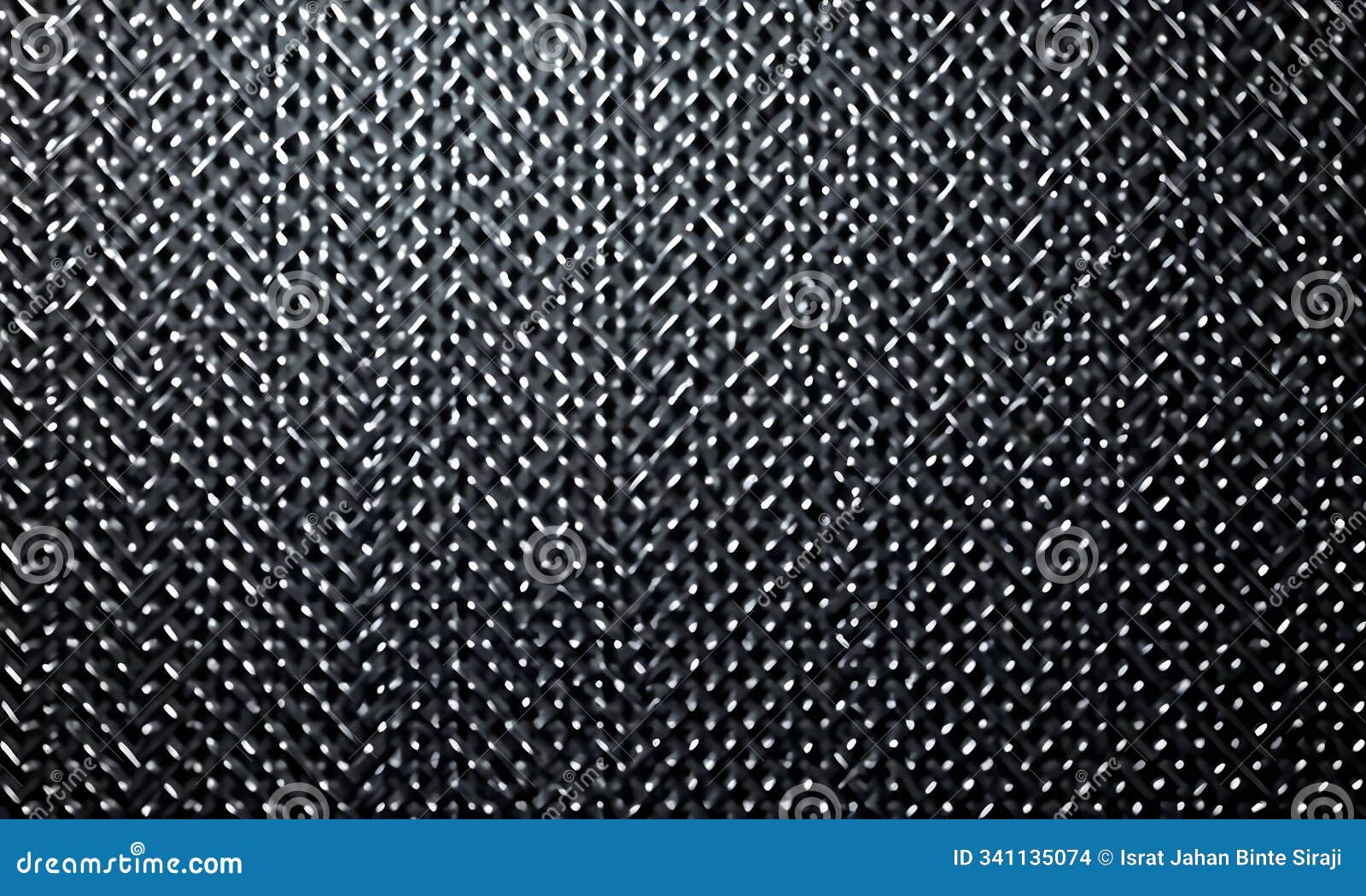 Metallic Mesh Texture with a Dark, Reflective Surface Stock ...