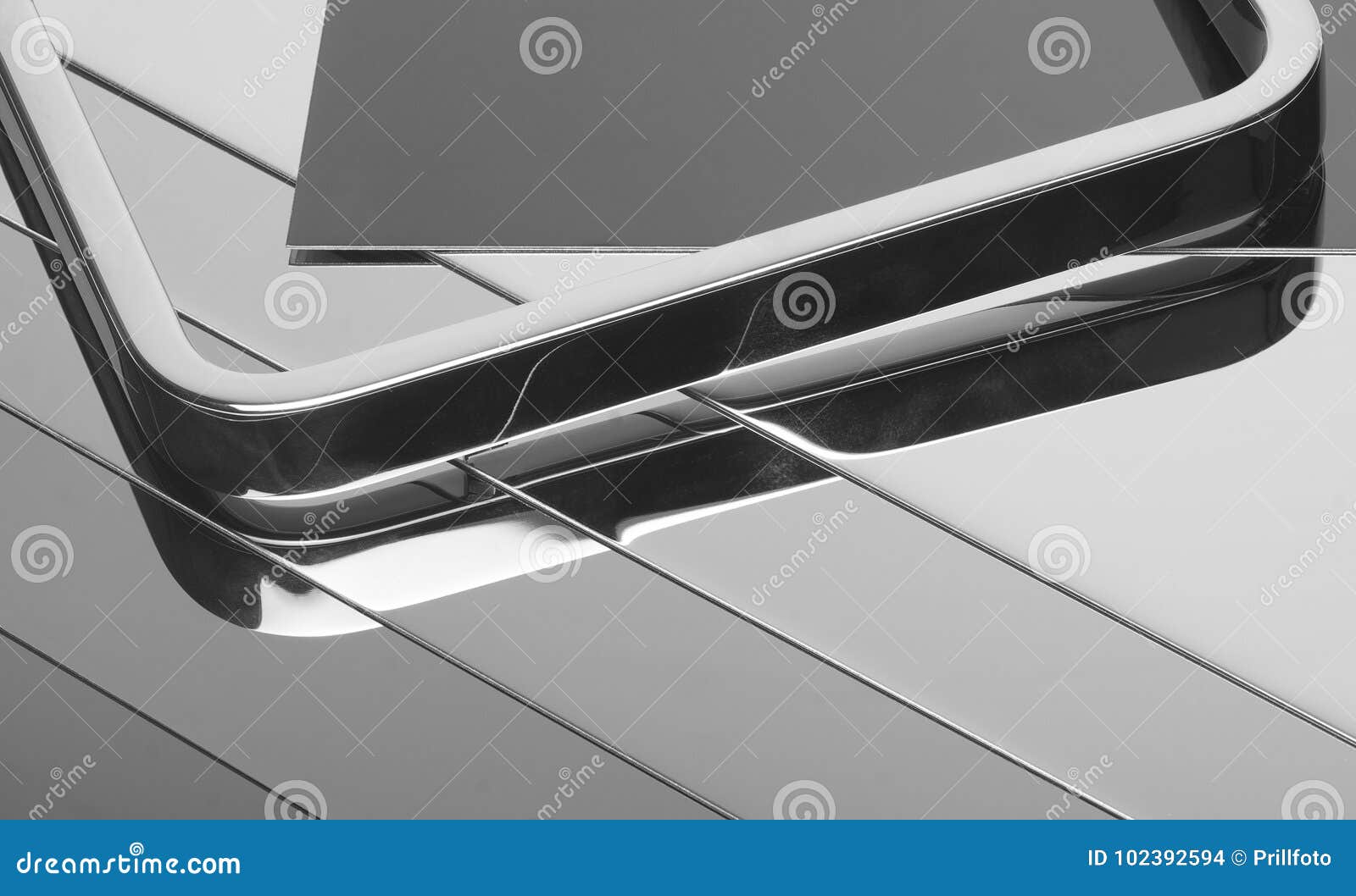 Metallic mirroring objects stock photo. Image of object - 102392594