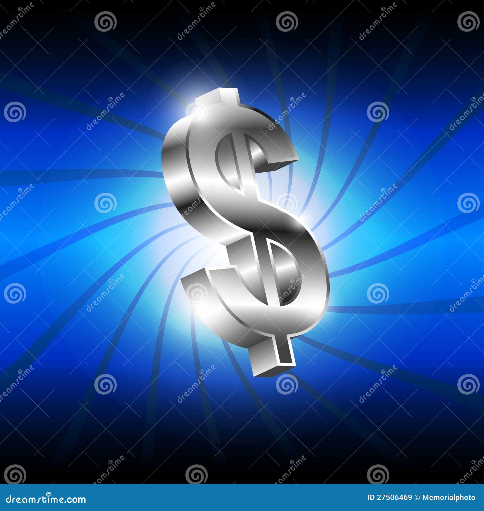 Metallic money icon stock vector. Illustration of money - 27506469