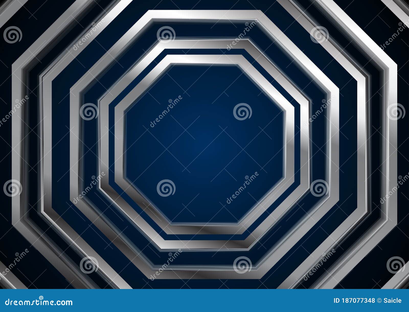 Octagon 3d Shapes, 3d Geometric Basic, Simple Octagon Shape Stock Photo ...