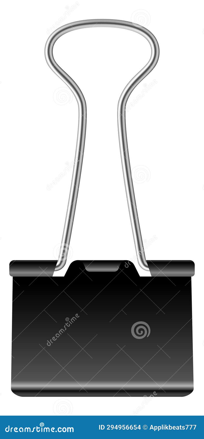 Paper Attach Clip Icon Vector | CartoonDealer.com #104454073