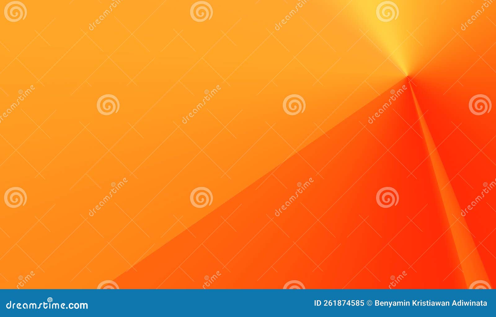 Metallic Orange Paper Abstract Background, Colourful 3D Effect Abstract ...