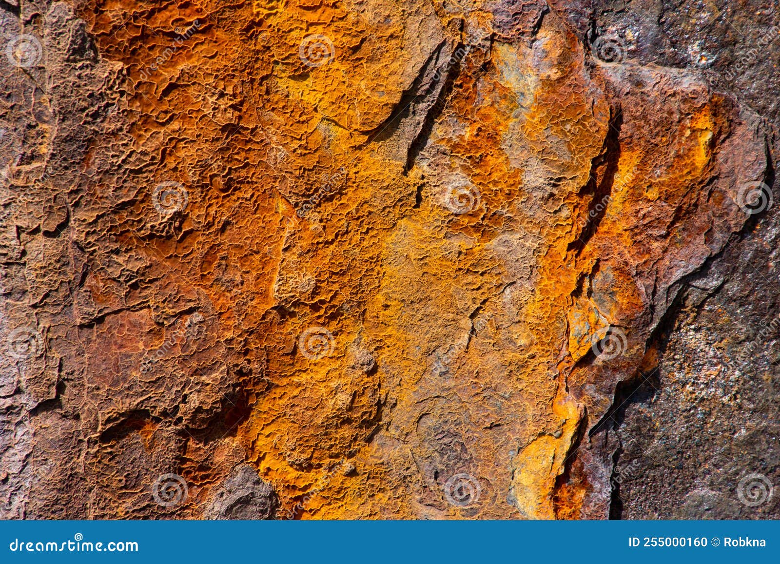 Metallic Orange Rust Texture Grunge Abstract Background Stock Photo ...