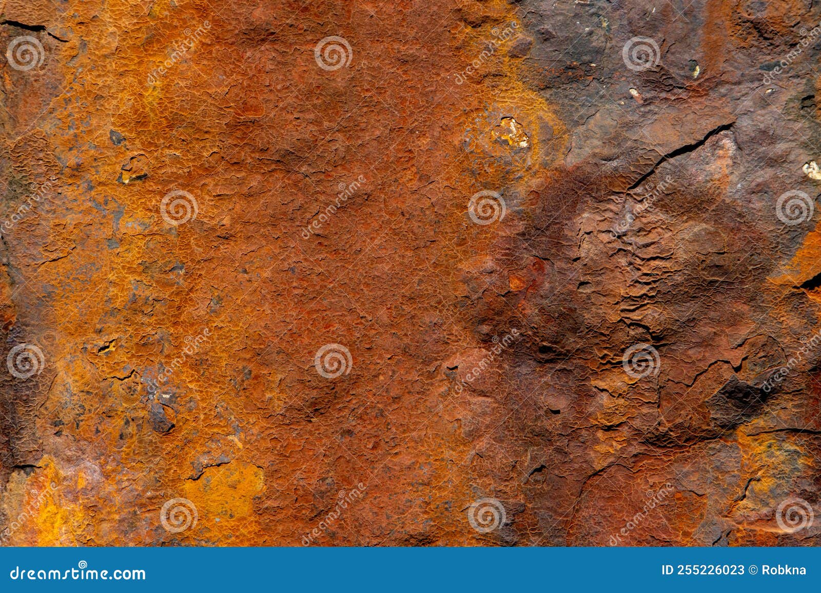 Metallic Orange Rust Texture Grunge Abstract Background Stock Image ...