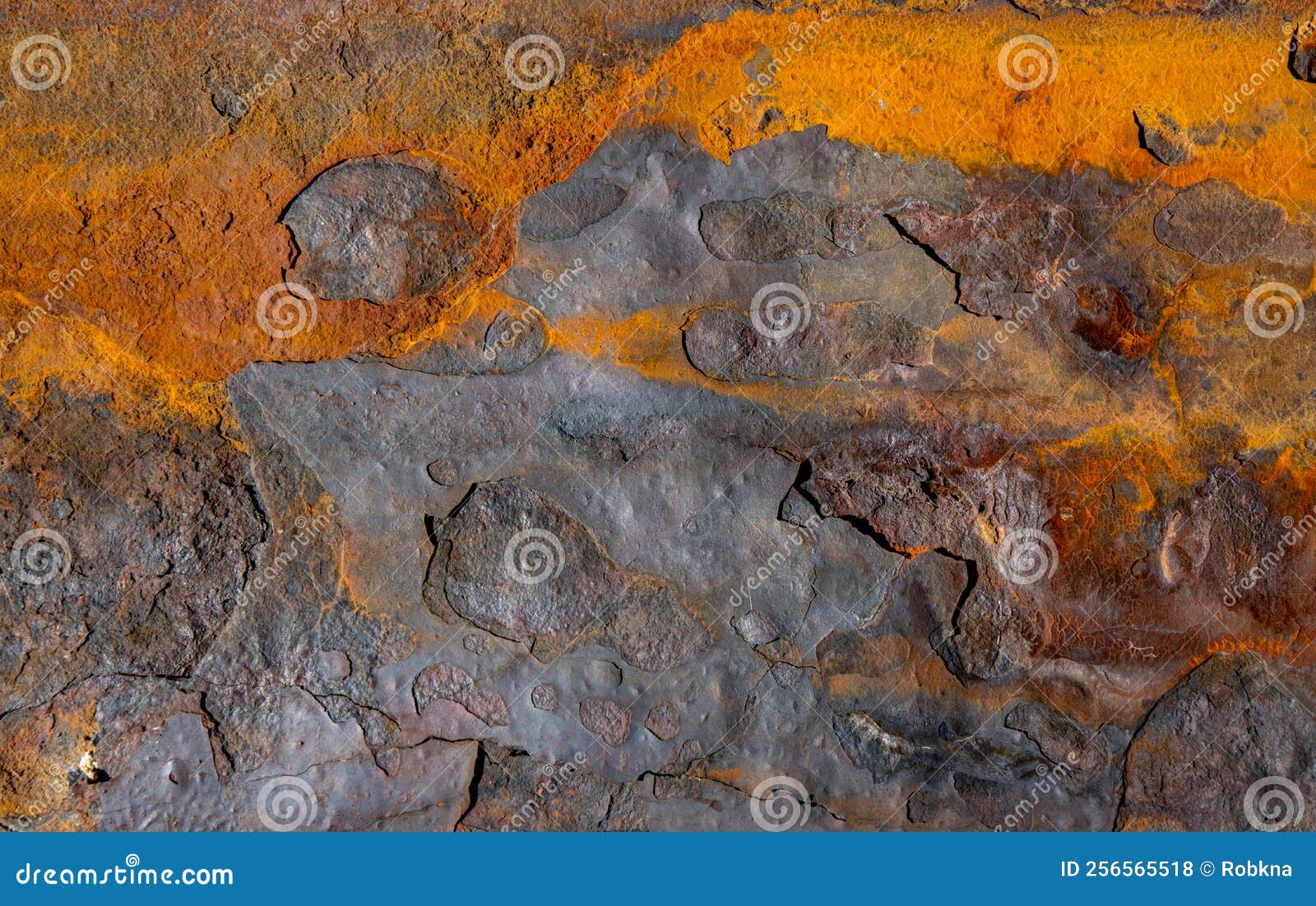 Metallic Orange Rust Texture Grunge Abstract Background Stock Photo ...