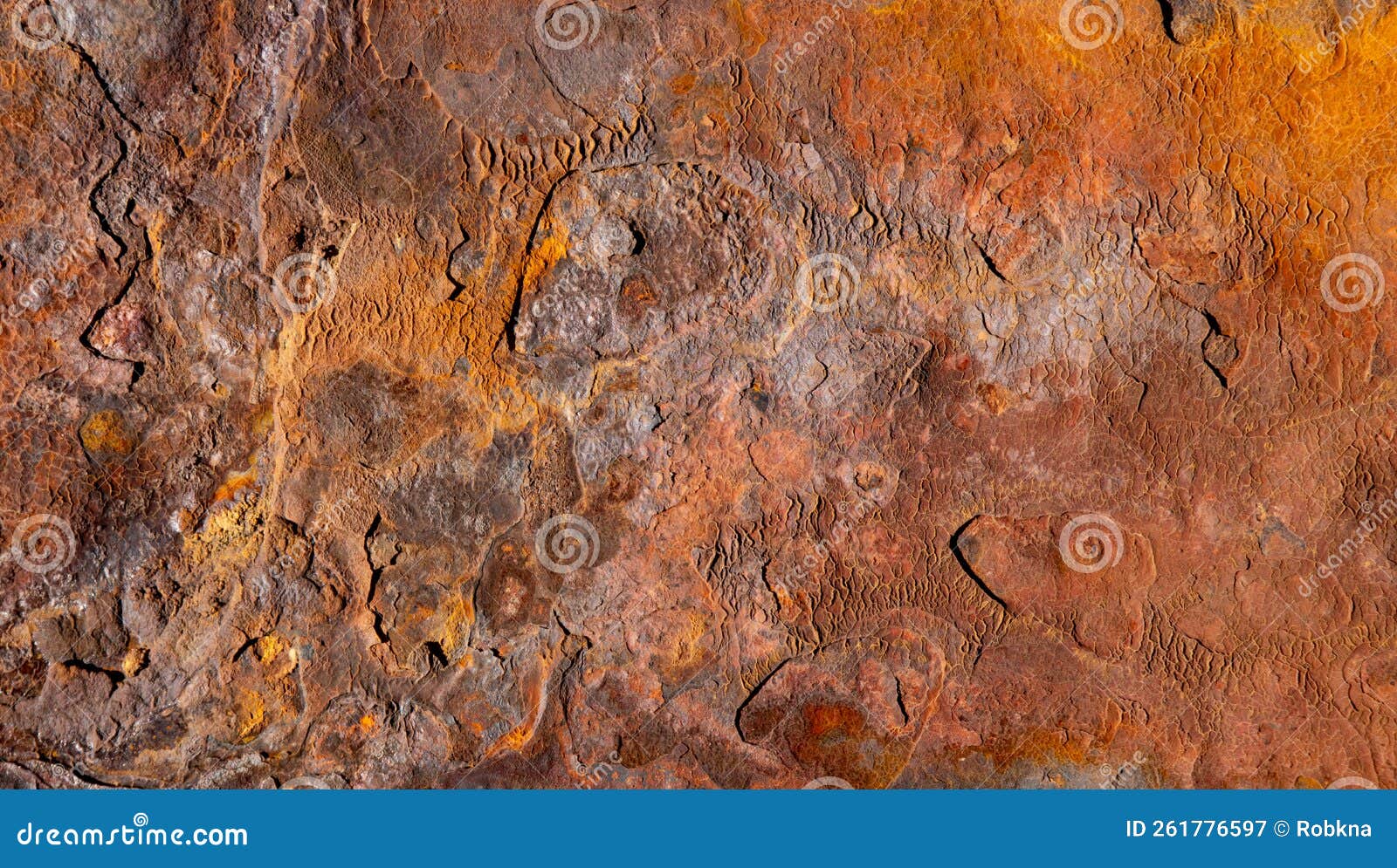 Metallic Orange Rust Texture Grunge Abstract Background Stock Image ...