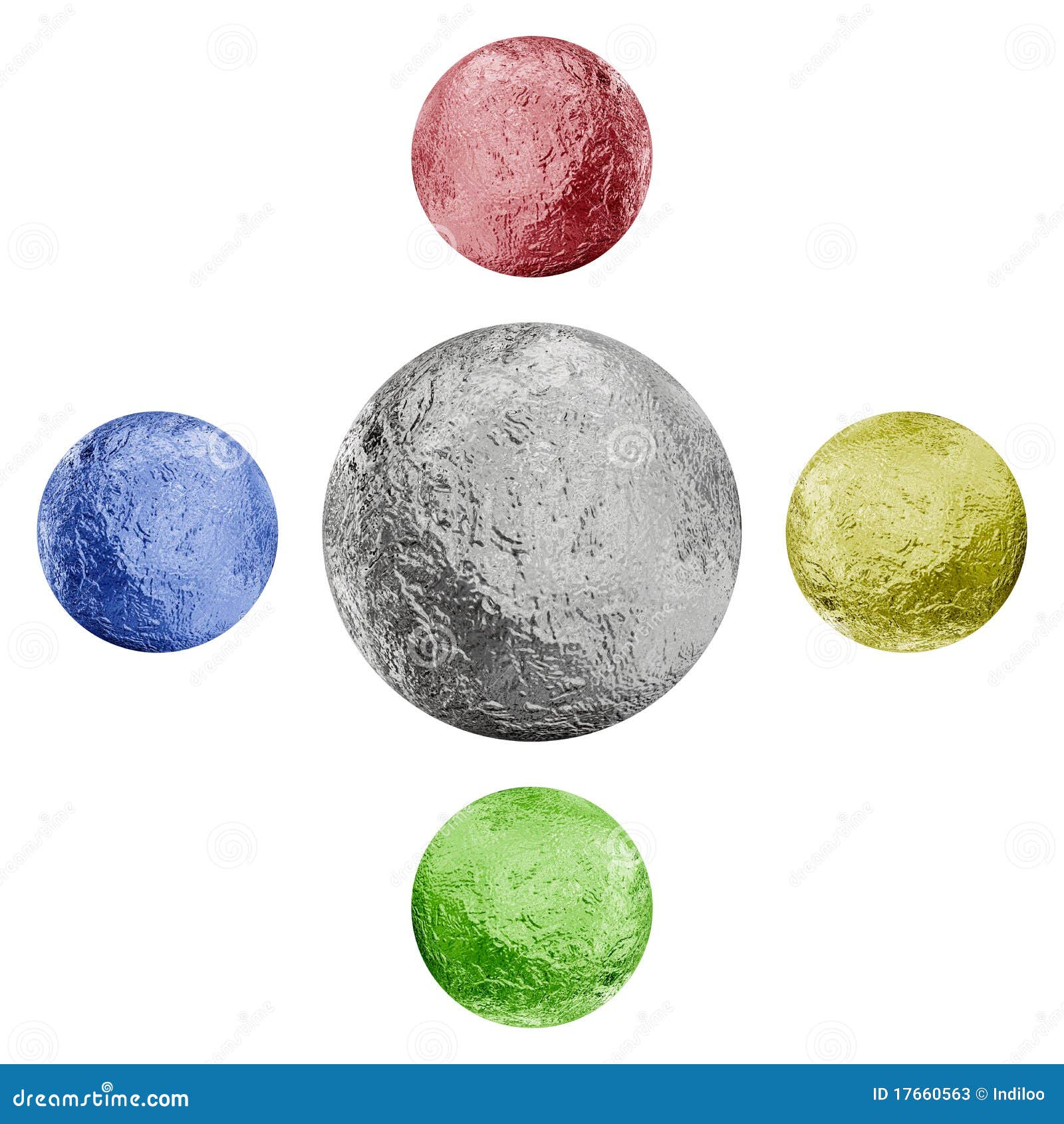 Metallic orbs stock image. Image of circle, balls, orbs - 17660563