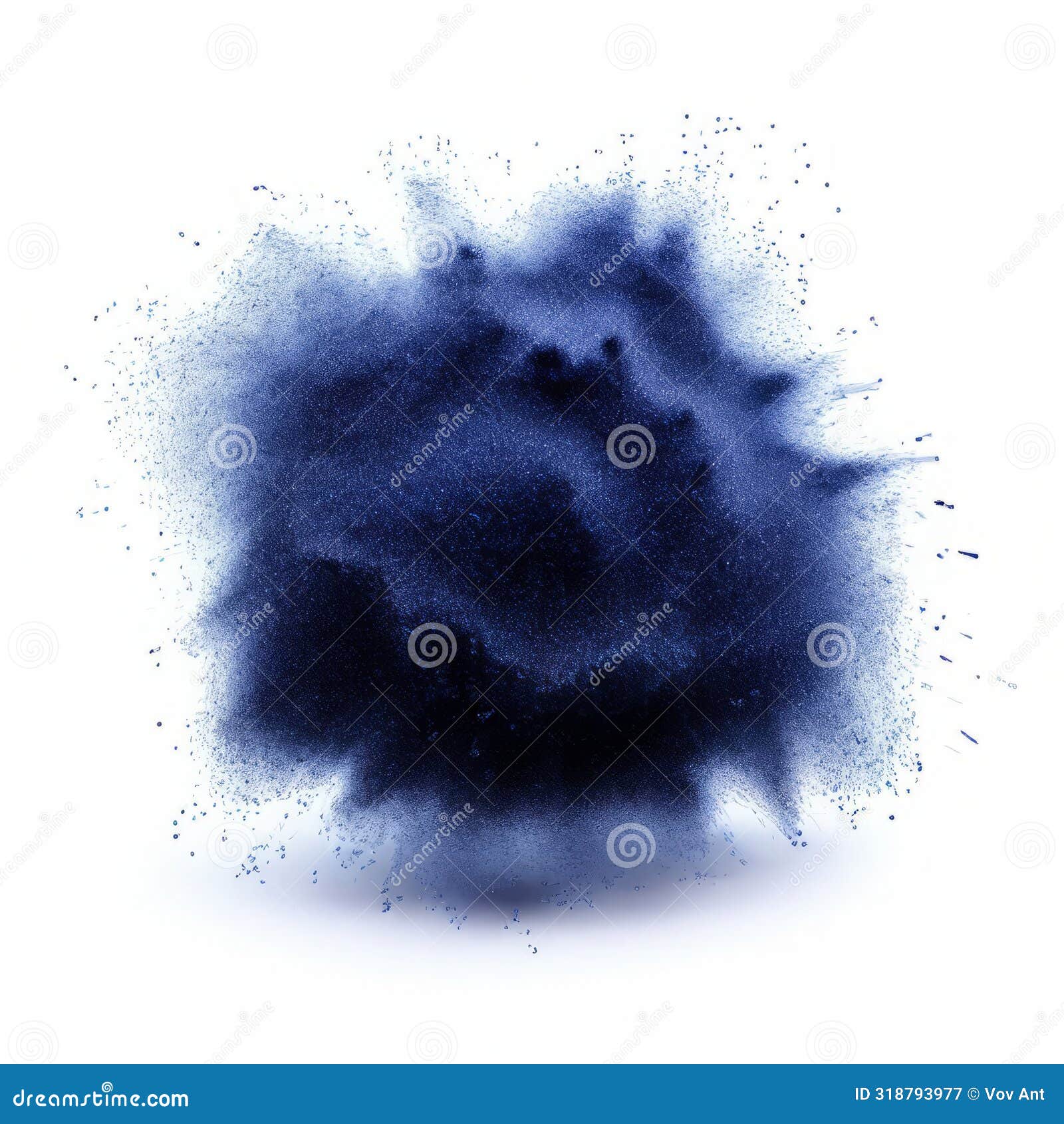 Metallic Particles these Dust Particles Contain Metallic Elemen Stock ...