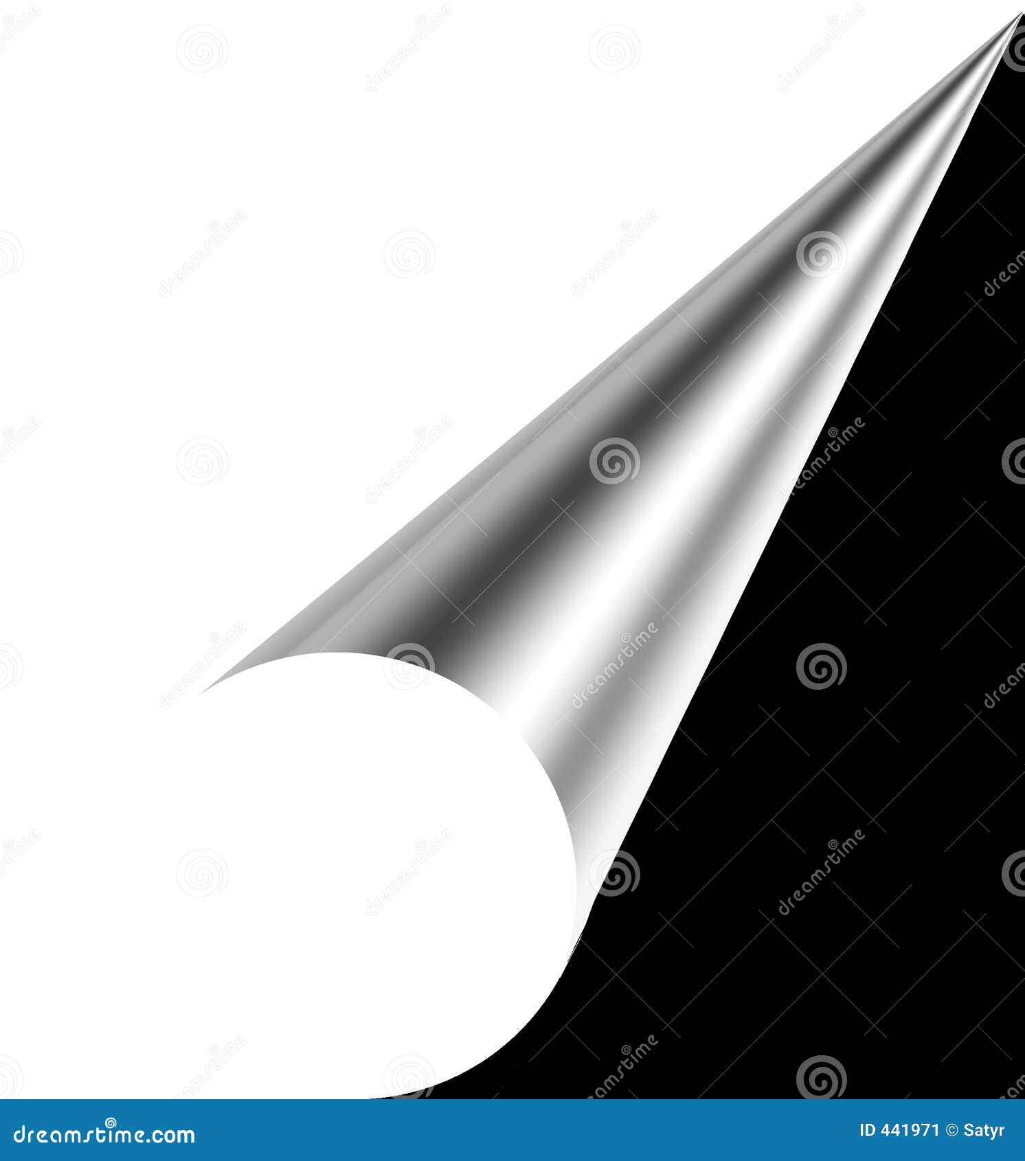 Metallic photo corner stock illustration. Illustration of metal - 441971