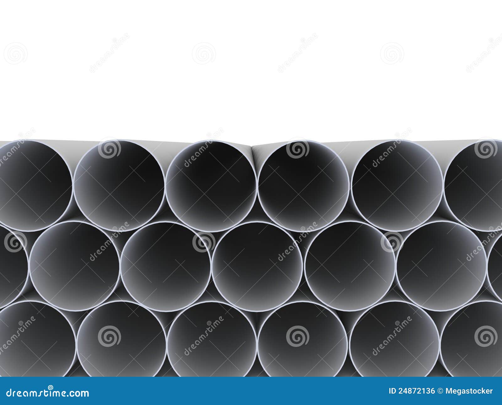 Metallic Pipes stock illustration. Illustration of colour - 24872136