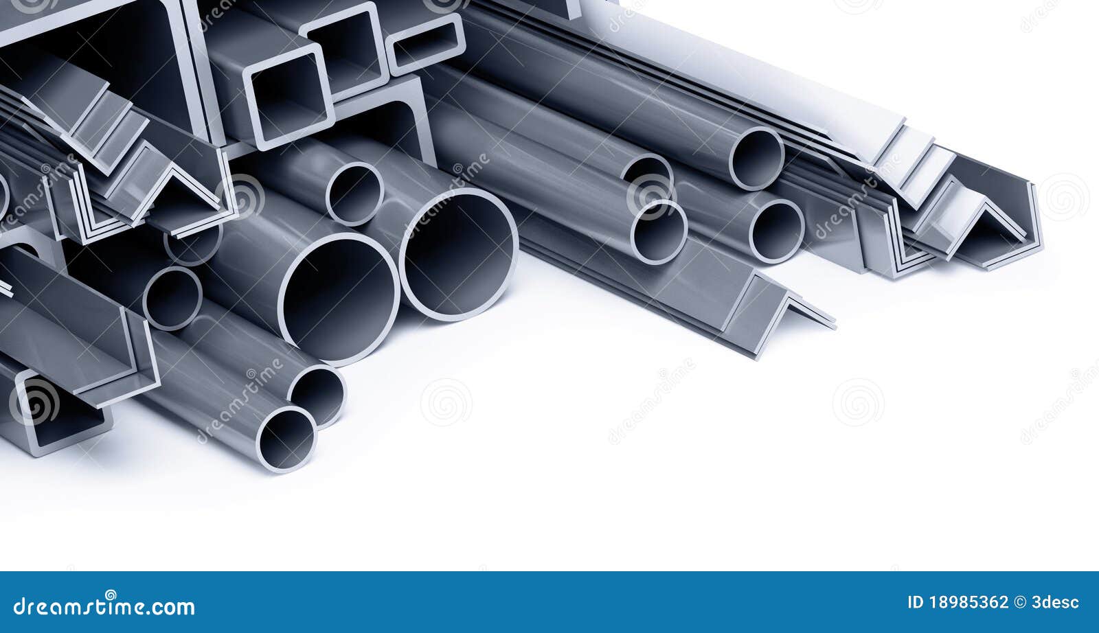 Metallic Pipes, Corners, Types Stock Illustration - Illustration of ...