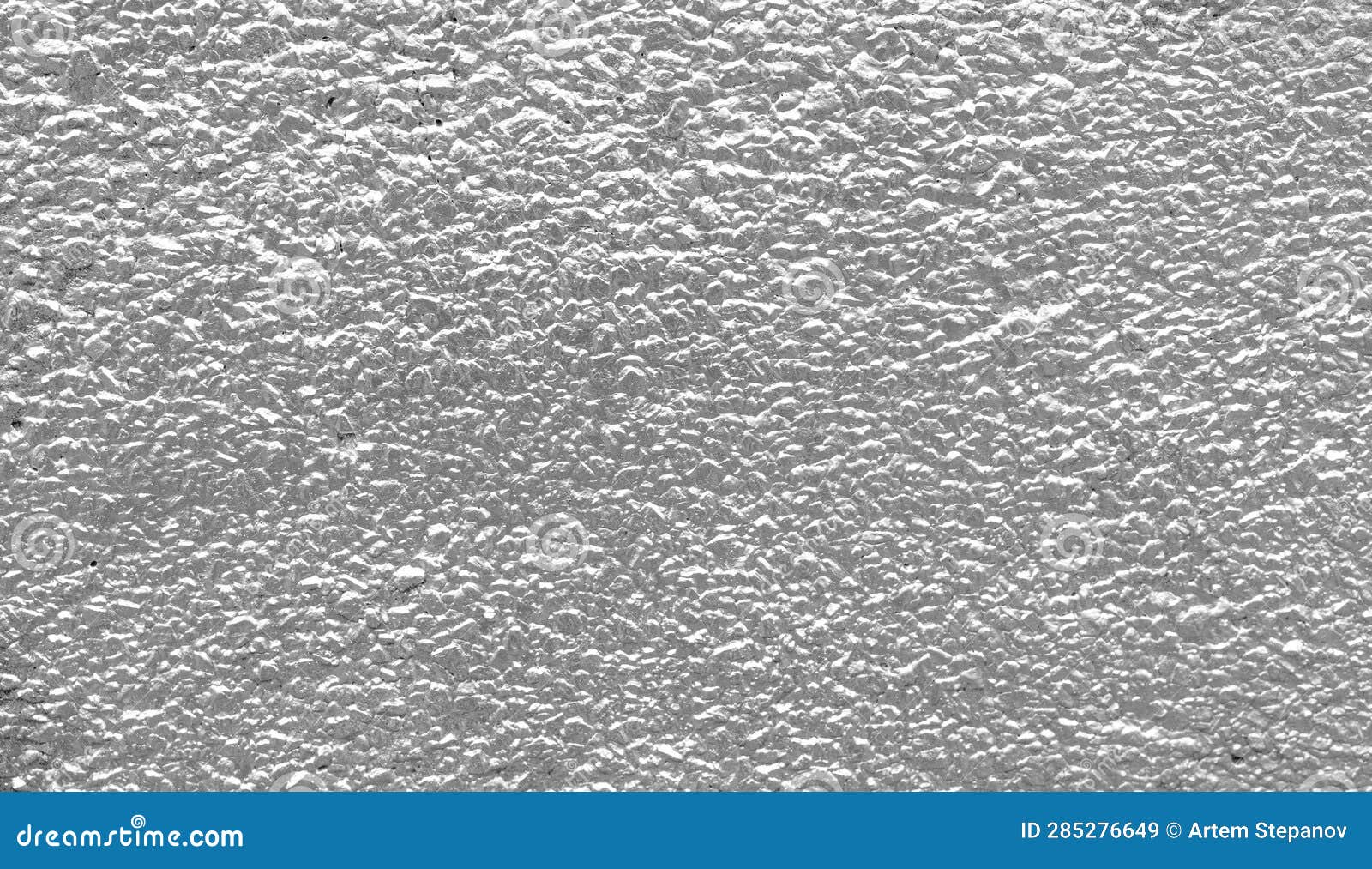 Metallic Plaster Texture Background, Silver Stucco Pattern, Chrome ...
