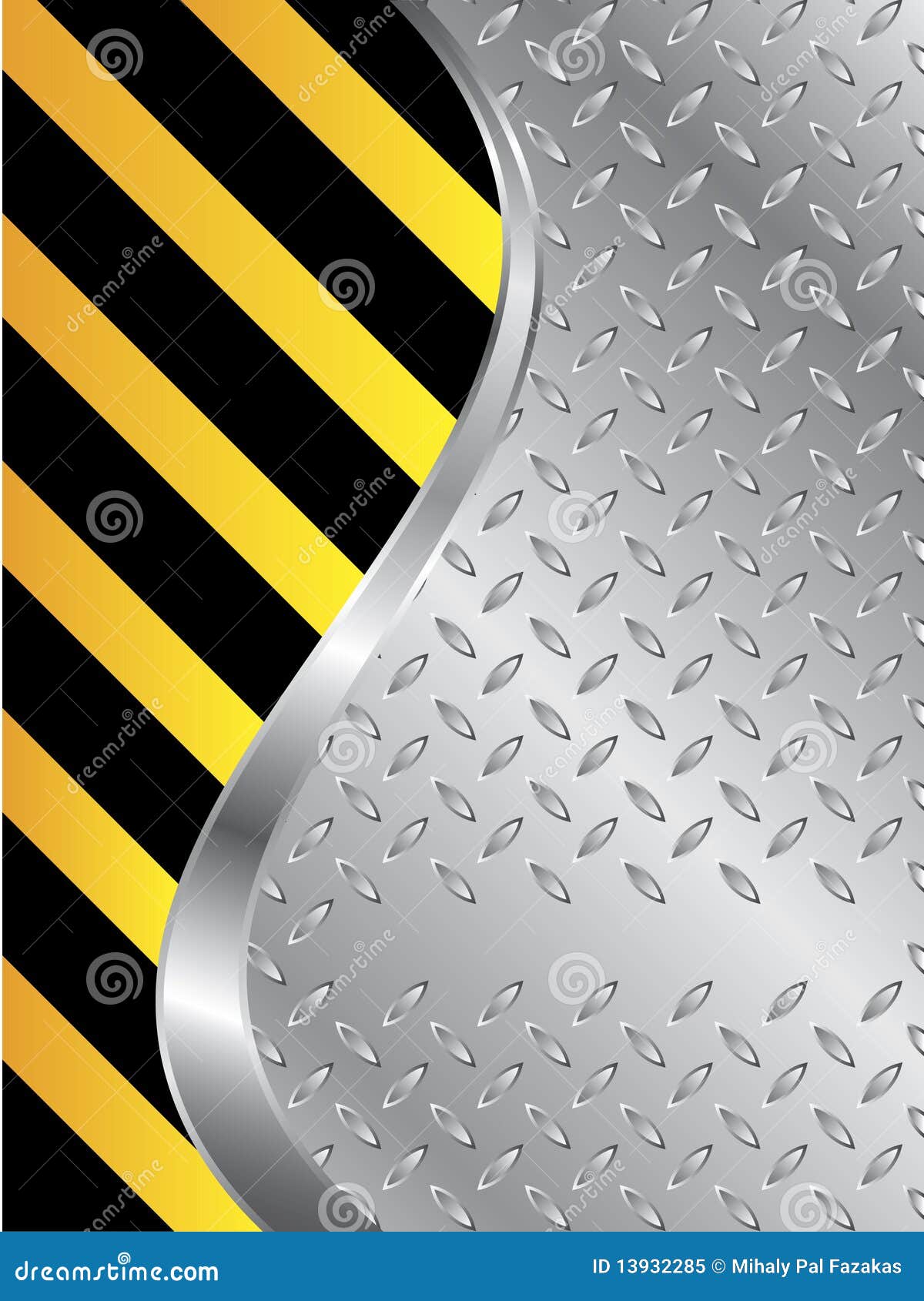 Metallic plate background stock vector. Illustration of graphic - 13932285