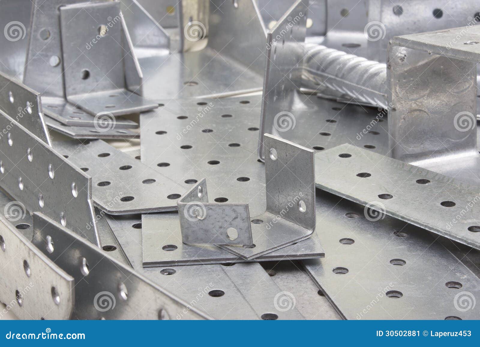 Metallic plates stock image. Image of brush, alloy, rectangle - 30502881
