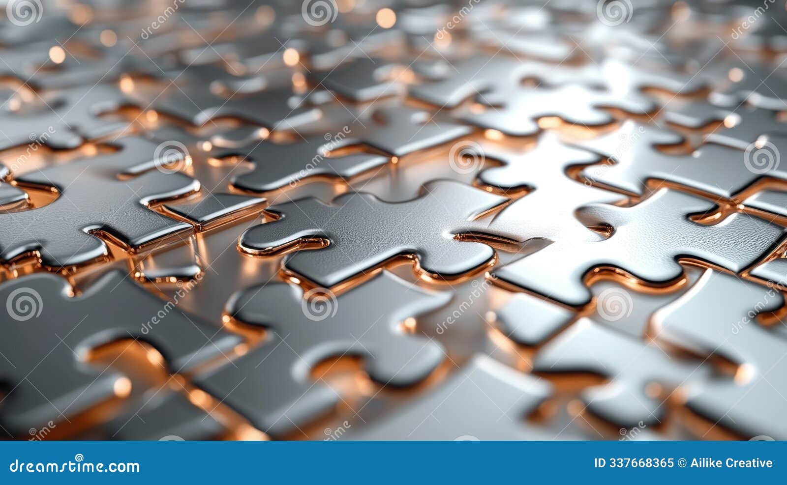 Metallic Puzzle Pieces, Concept of Problem Solving, Strategy, and ...