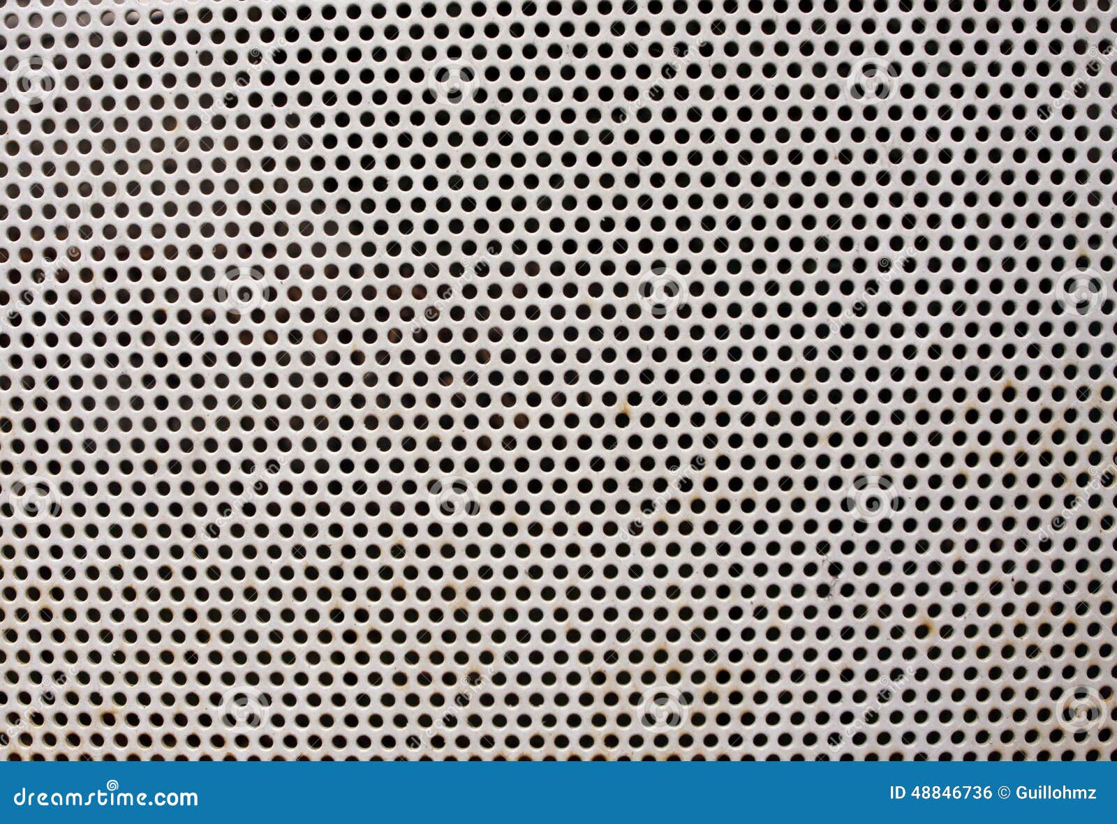 Metallic Railing Point Texture Stock Photo - Image: 48846736