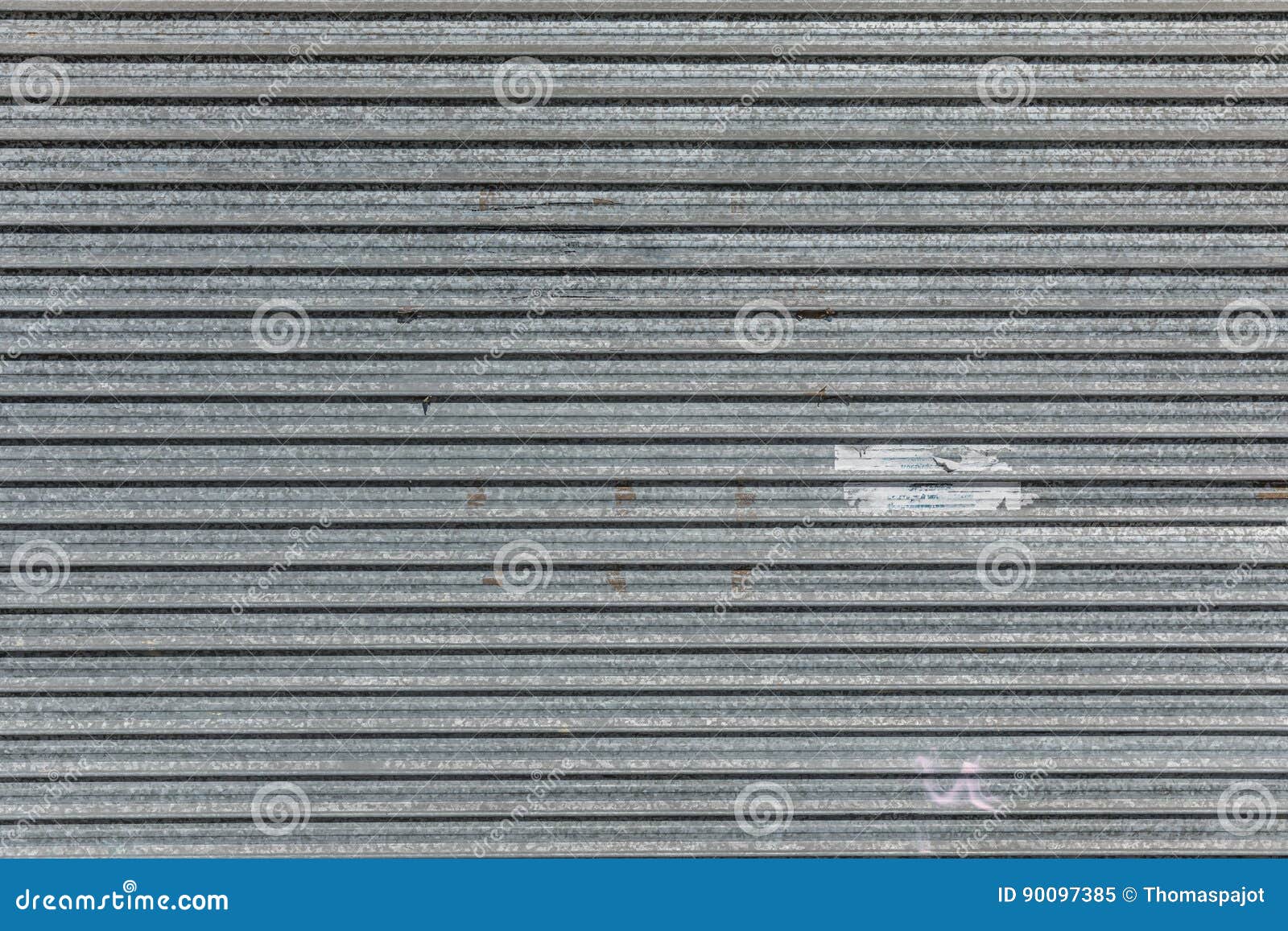 Metallic Roller Shutter Texture Royalty-Free Stock Photography ...