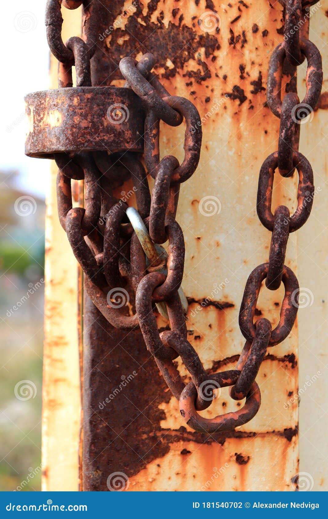 Metallic rusted items. stock photo. Image of rust, steel - 181540702