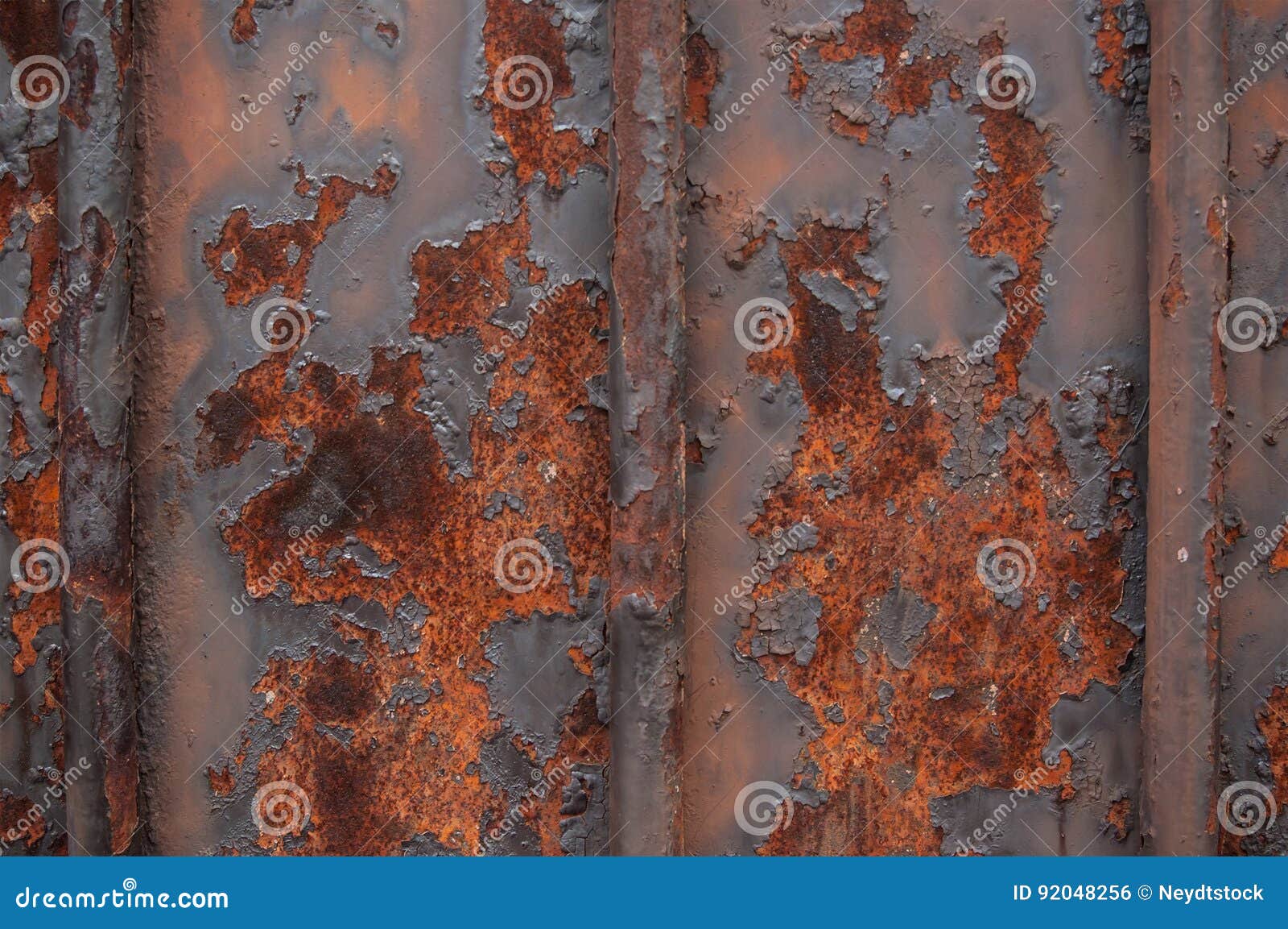 Metallic Rusty Gate Texture Stock Photo - Image of rusty, metallic ...