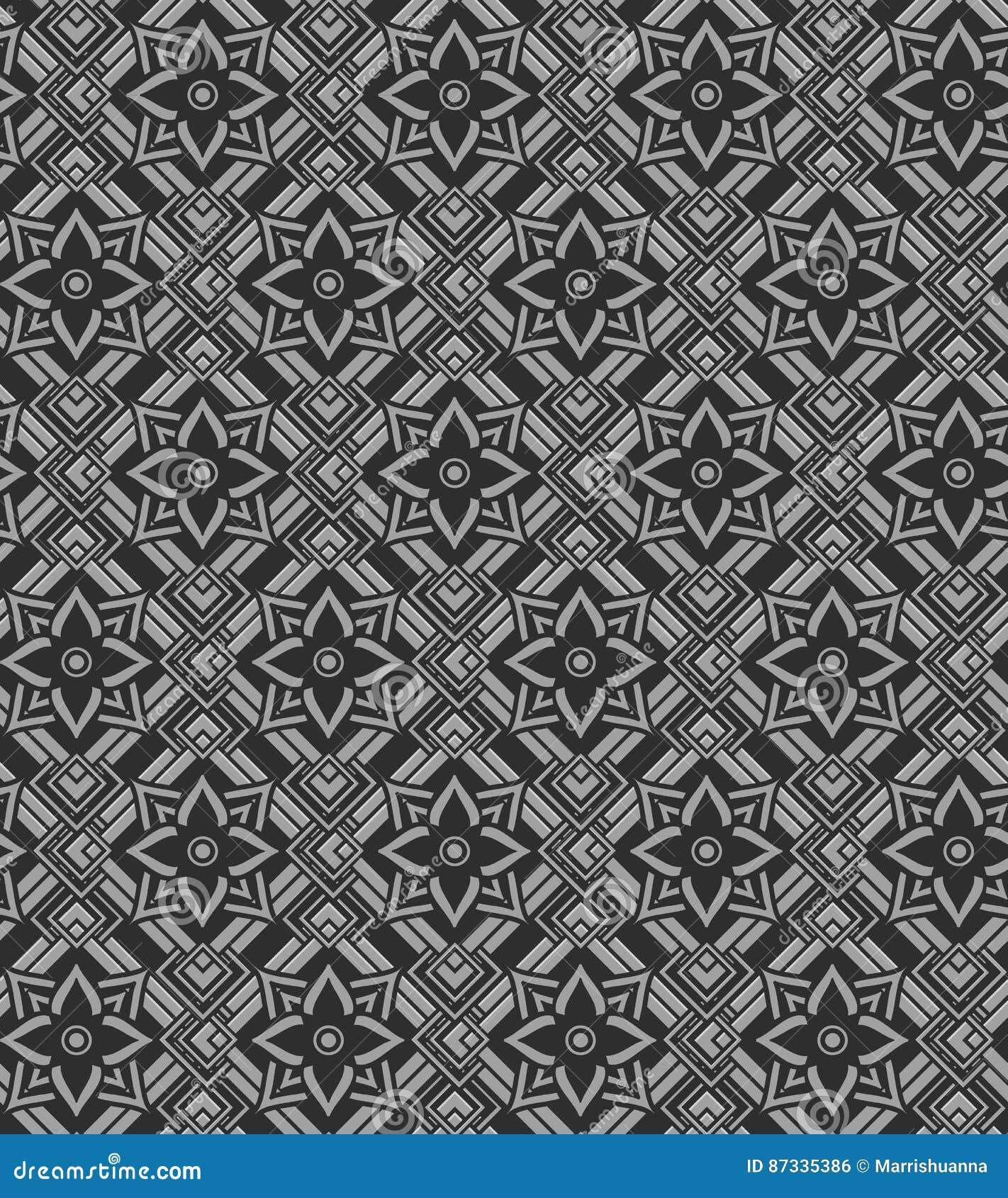 Metallic seamless pattern stock vector. Illustration of abstract - 87335386