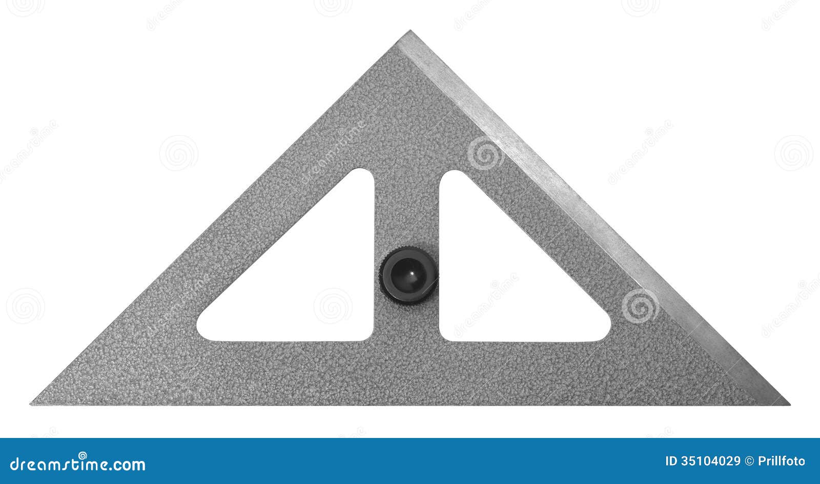 Metallic set square stock image. Image of balance, office - 35104029