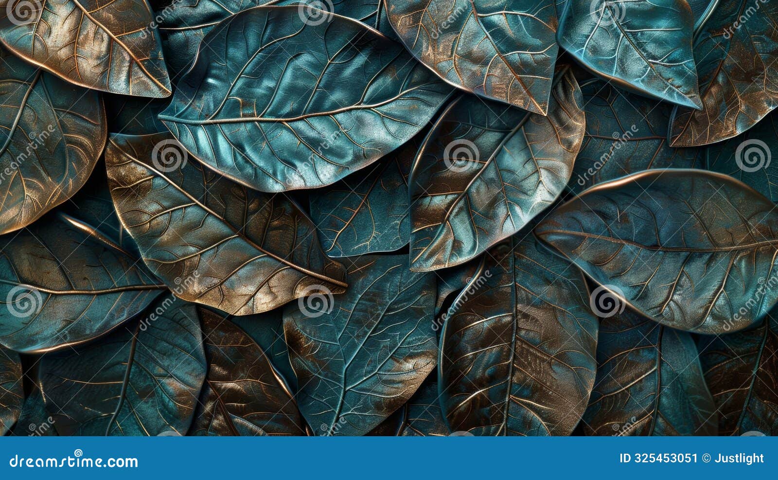 A Metallic Sheen Covers the Surface of these Bionic Leaf Textures ...
