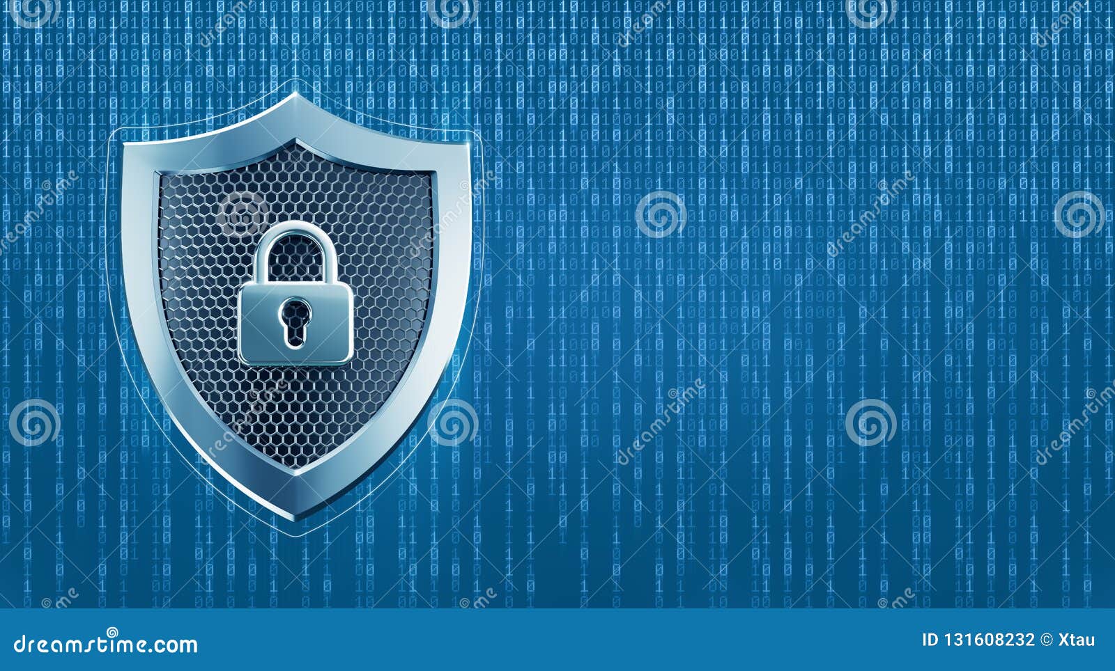 System Under Protection stock illustration. Illustration of cybercrime ...