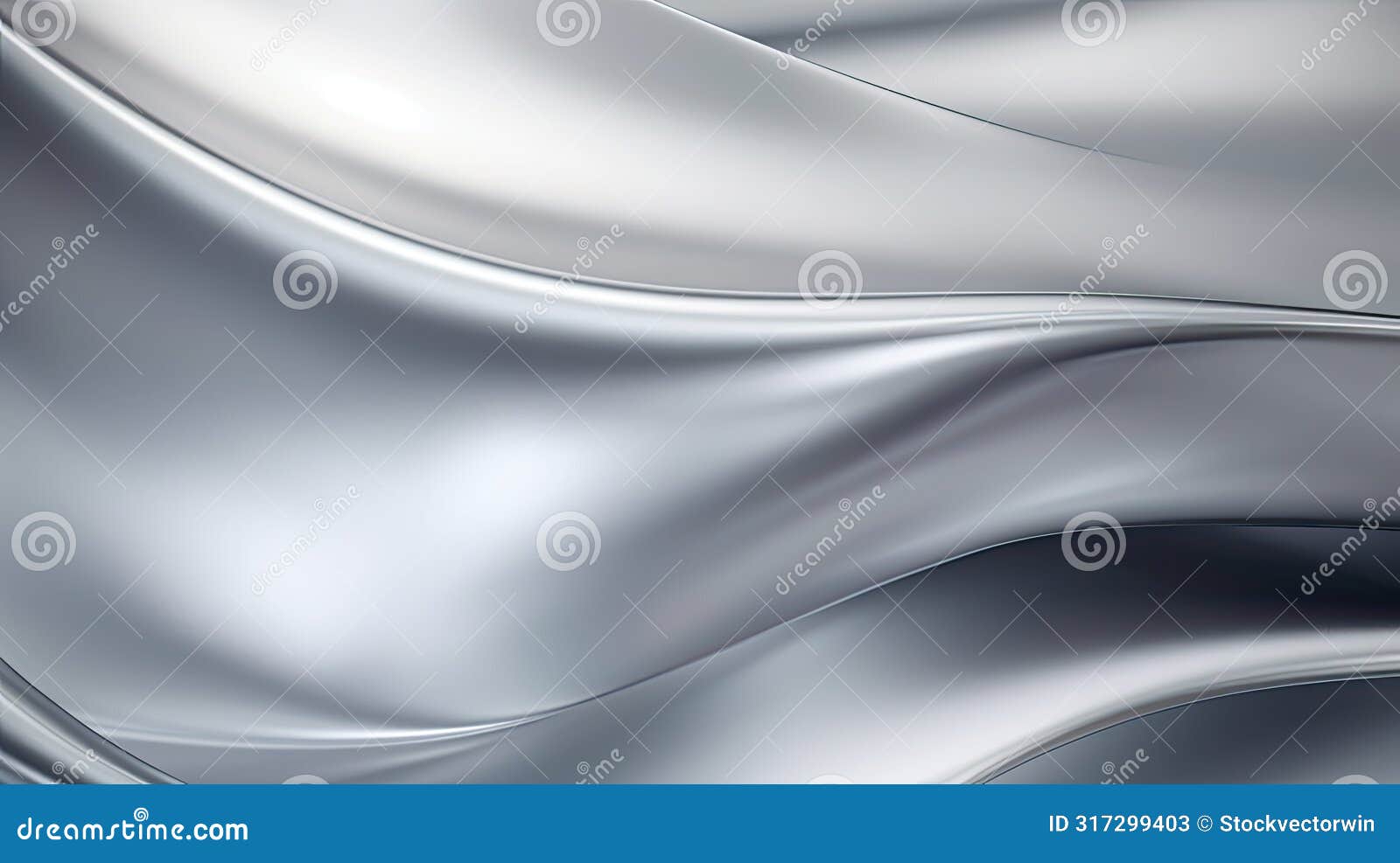Metallic Silver Gradient Background Stock Illustration - Illustration ...