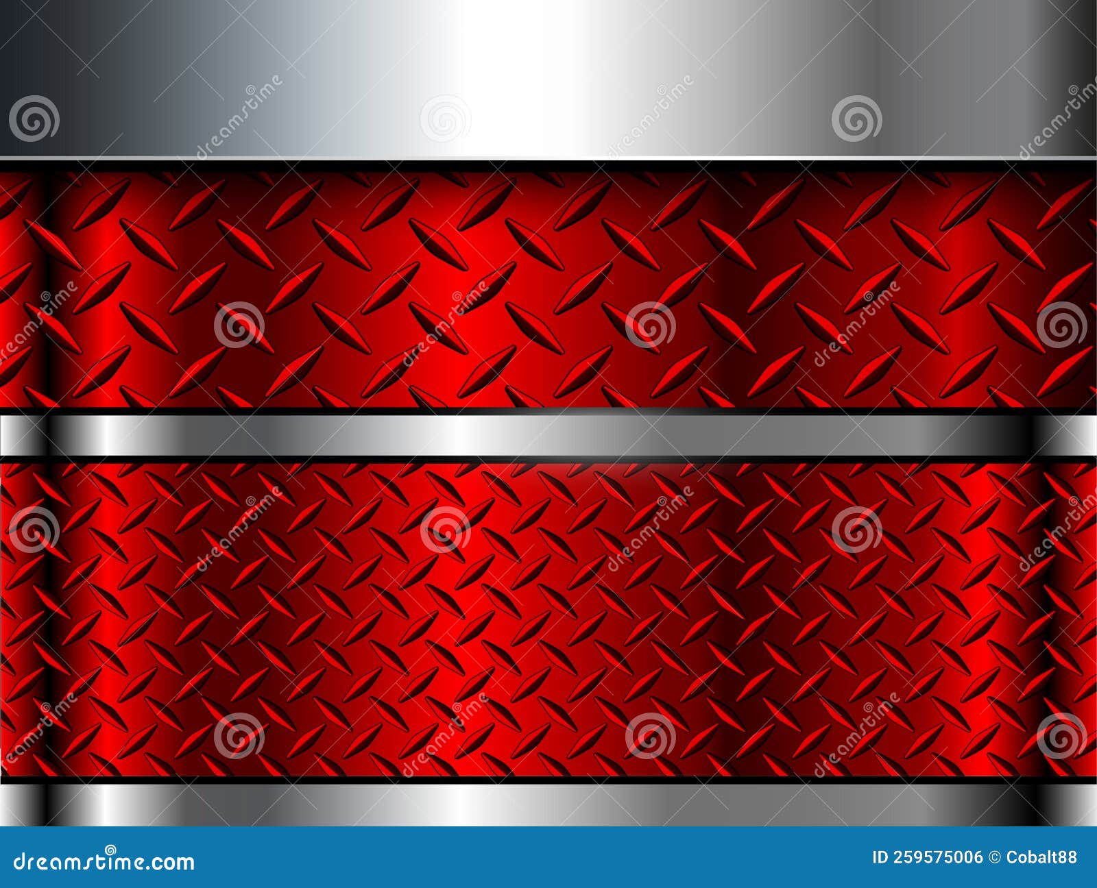 Red Steel Plate Wallpaper