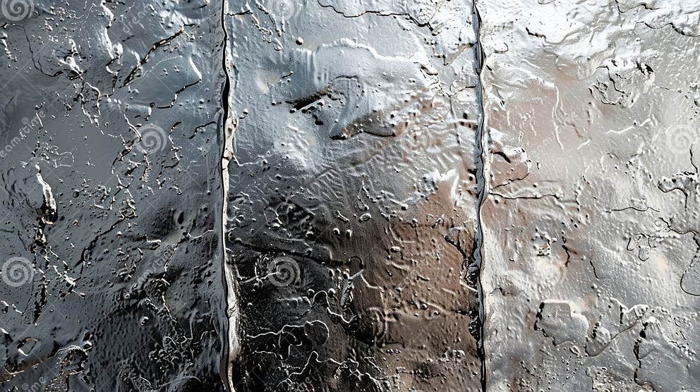 Metallic Silver Steel Texture Surface with Intricate Patterns Stock ...