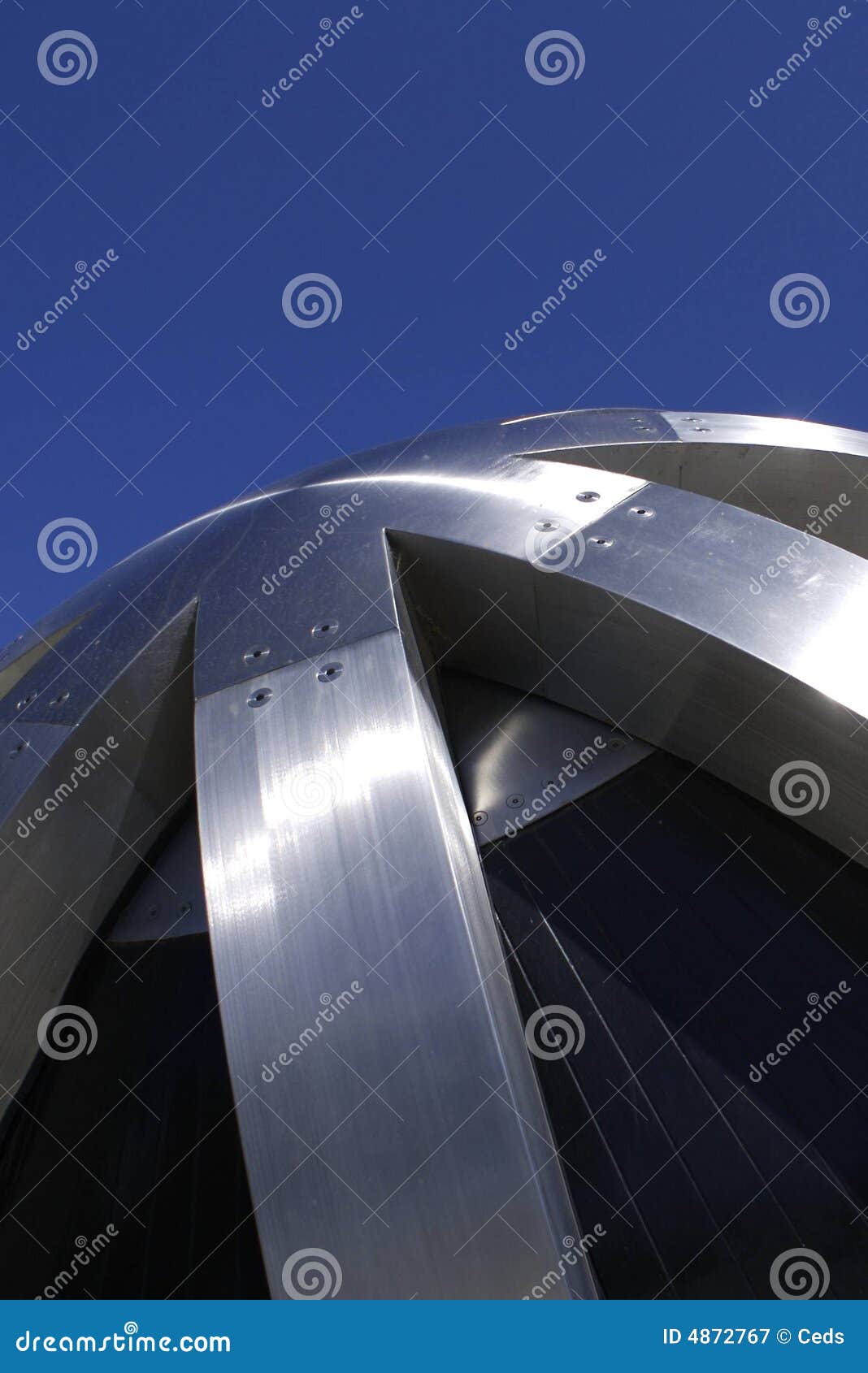 Metallic Sphere editorial photography. Image of grooved - 4872767