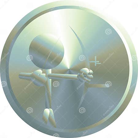 Metallic Sport Character Cartoon Sphere4 Stock Vector - Illustration of ...