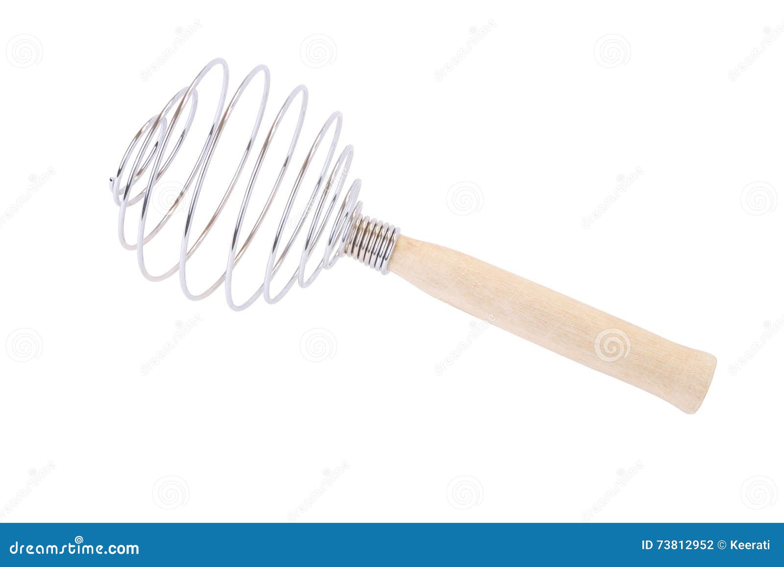 Metallic spring whisk stock photo. Image of spring, isolated - 73812952