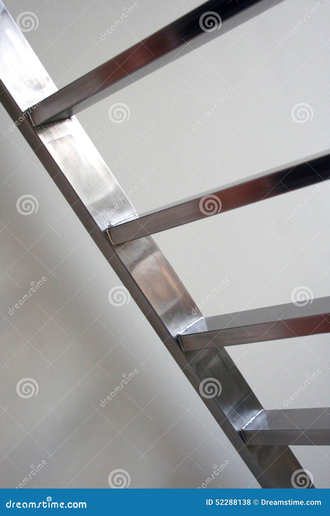 Metallic Stairs / Ladder stock photo. Image of metal - 52288138