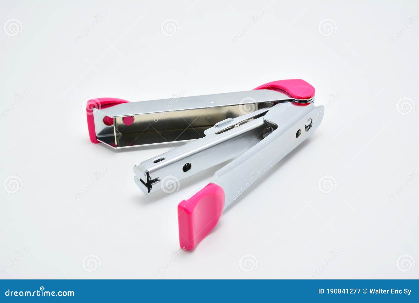 Metallic Stapler Portable Object Stock Image - Image of wire, portable ...