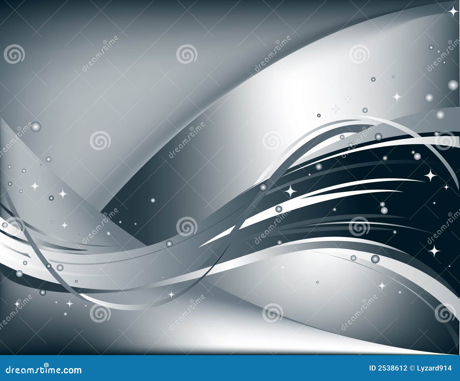 Metallic Stars stock vector. Illustration of october, space - 2538612