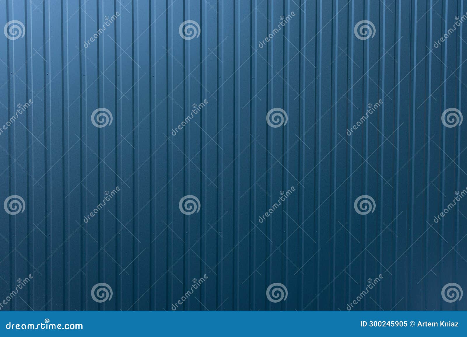 Metallic Striped Panel Blue Wall Industrial Style Textured Wallpaper ...