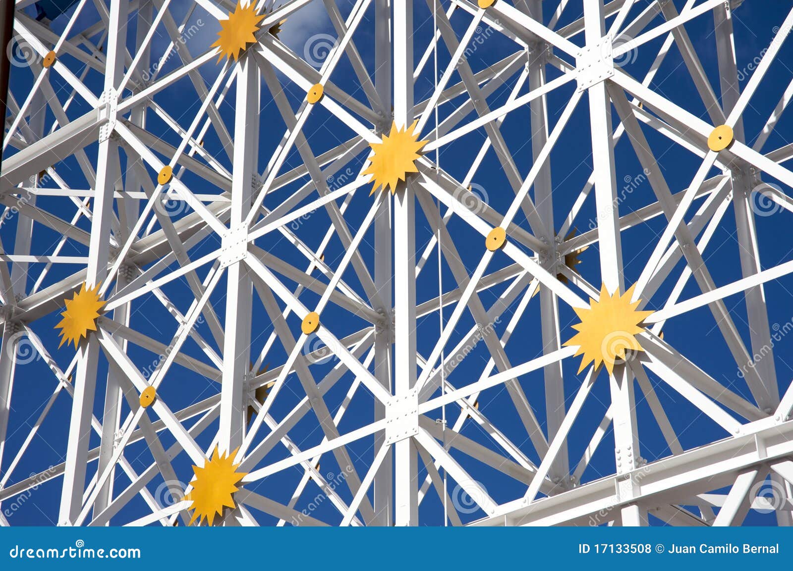 Metallic structure stock photo. Image of pattern, secure - 17133508