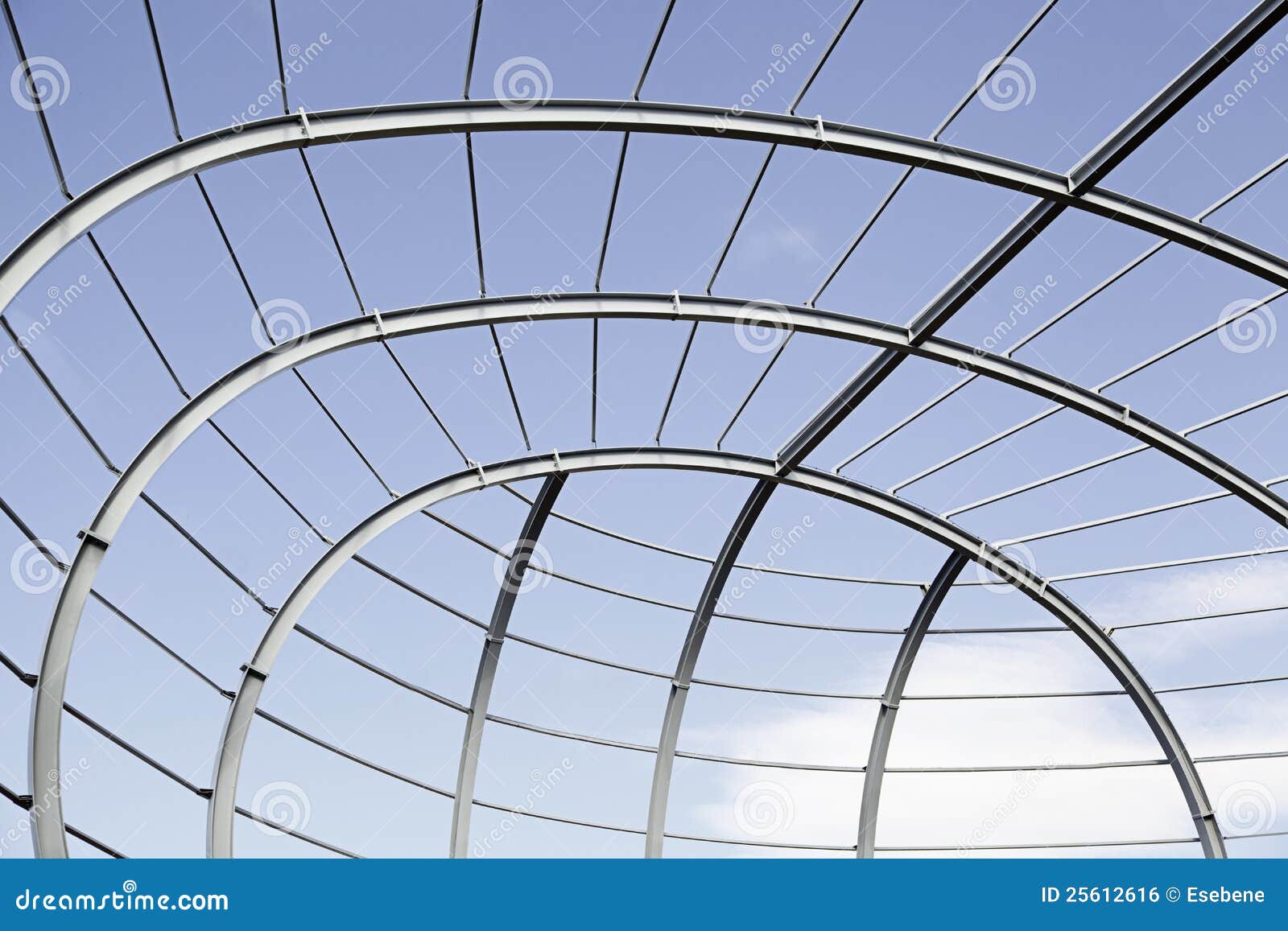 Metallic structure stock photo. Image of rail, construction - 25612616