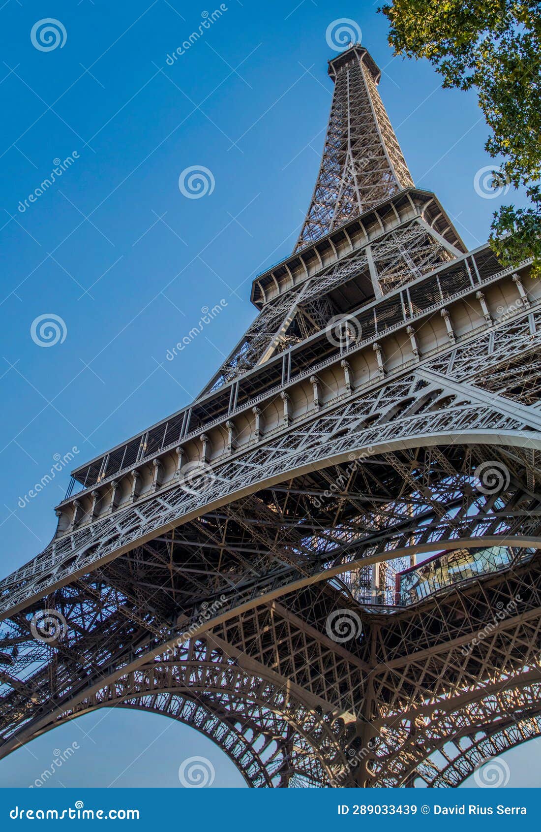 Metallic Structure of the Eiffel Tower Stock Image - Image of french ...